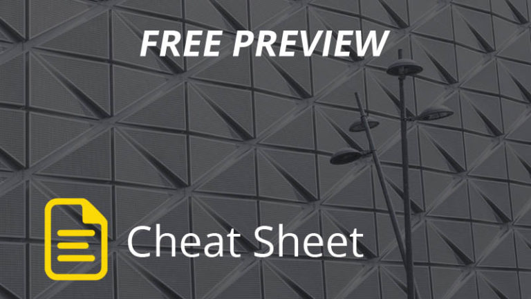 Free Commercial Leasing Cheat Sheets | Leasing REality